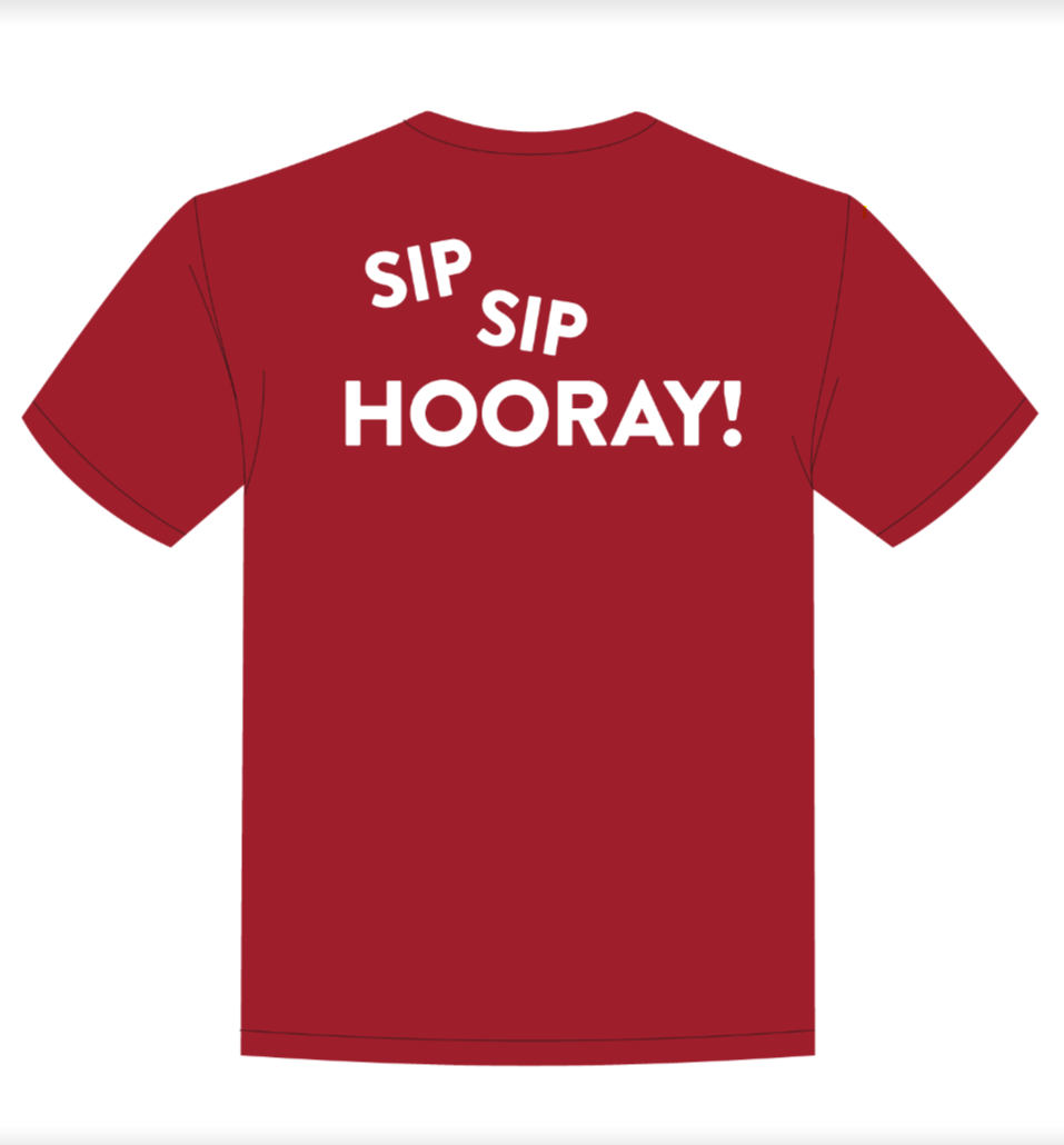 Sip Sip Hooray t-shirt unisex – everstore